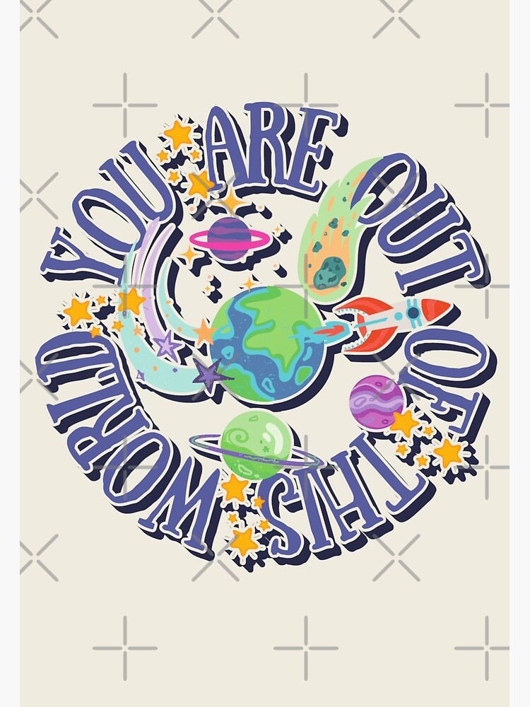 "You Are Out Of This World, Fun And Colorful Space Design For Someone ...