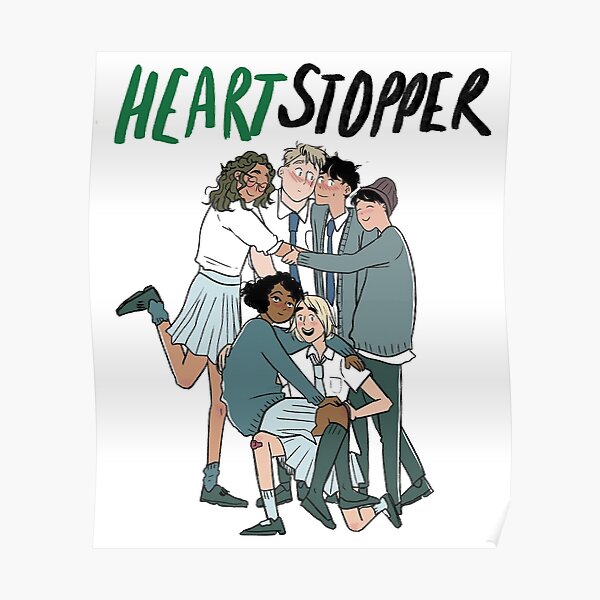 "heartstopper" Poster for Sale by nonahorn | Redbubble