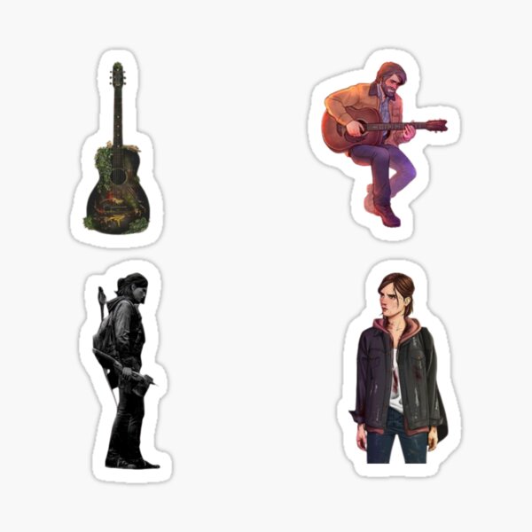 "Tlou Characters - The Last Of Us 2 Art Design" Sticker for Sale by ...