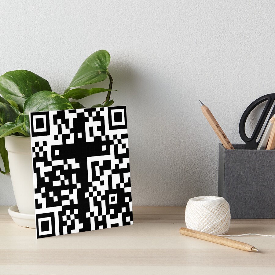 "Jesus Christ cross QR code" Art Board Print by ondrejsalanci | Redbubble