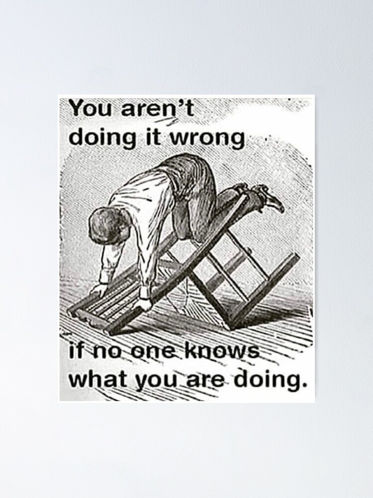 ""YOU AREN'T WRONG" MEME" Poster for Sale by Jrodi | Redbubble