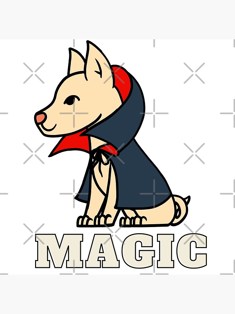 "Magic Dog" Poster for Sale by filipjugowiec | Redbubble