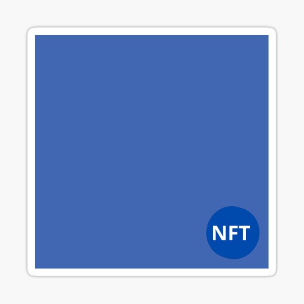 "NFT SQUARE FACEBOOK MOD COLOR" Sticker for Sale by jee-jee2151 | Redbubble