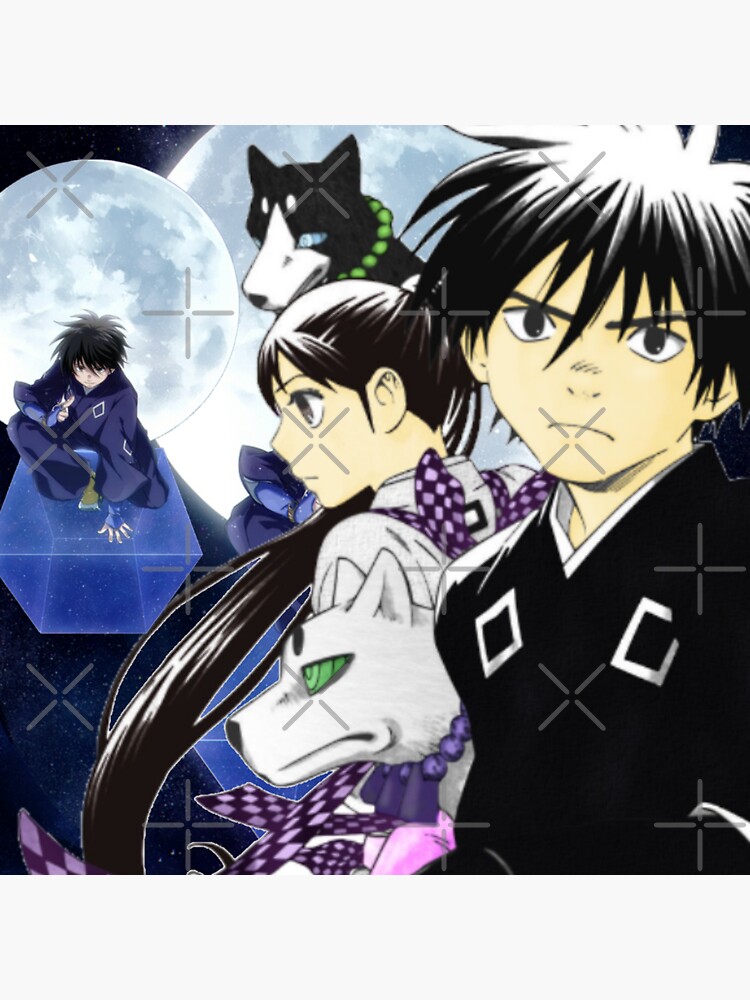 "Yoshimori Sumimura & Tokine Yukimura Kekkaishi" Sticker for Sale by ...