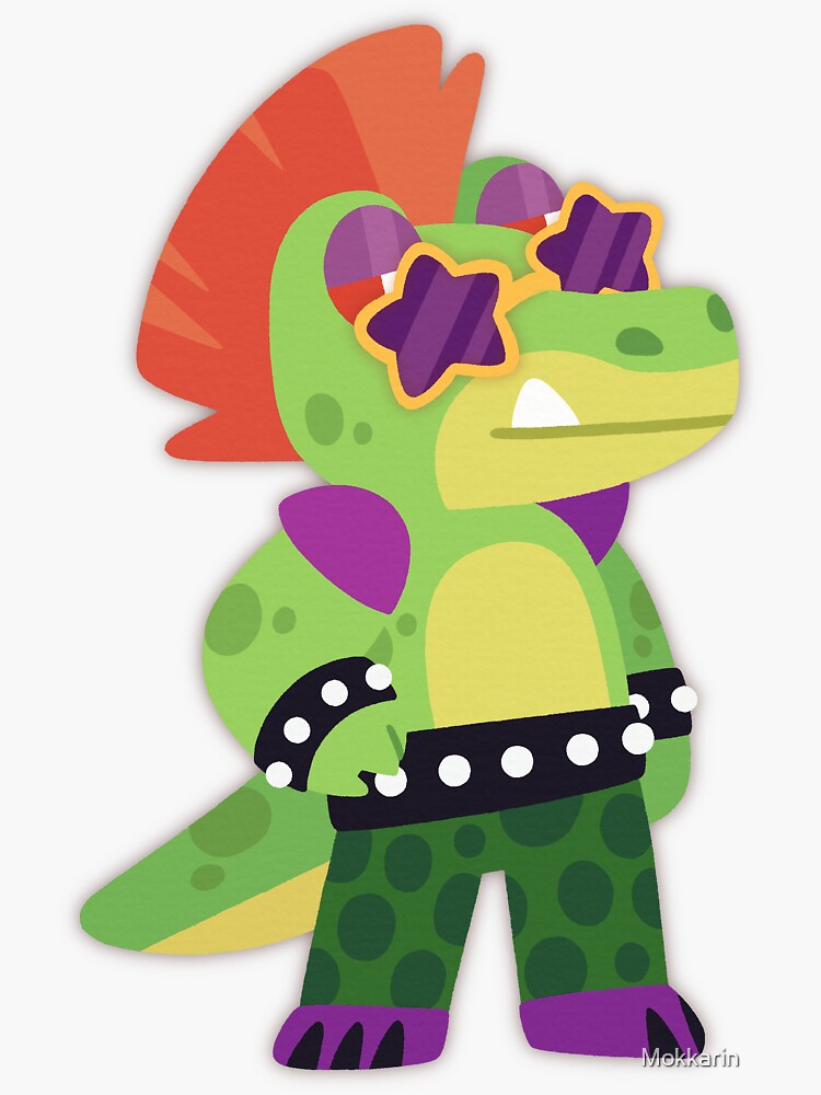 "Monty Gator " Sticker for Sale by Mokkarin | Redbubble