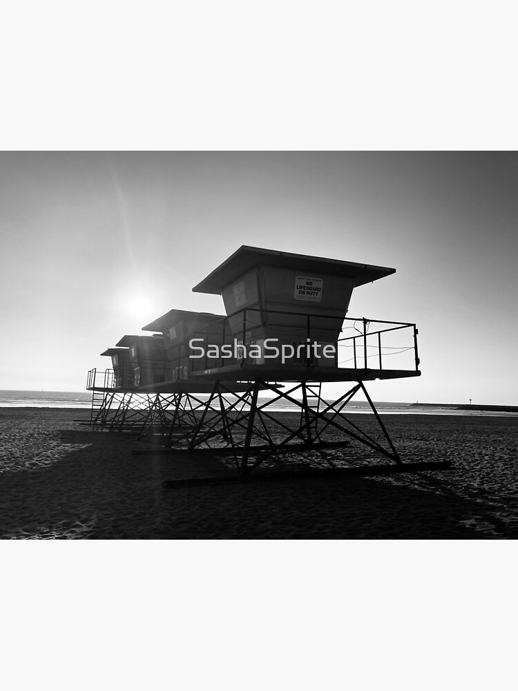 "Lifeguard Towers" Poster for Sale by SashaSprite | Redbubble