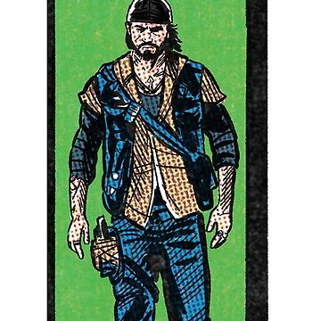 "Comic book corner box - Deacon Days Gone fan art" Sticker for Sale by ...