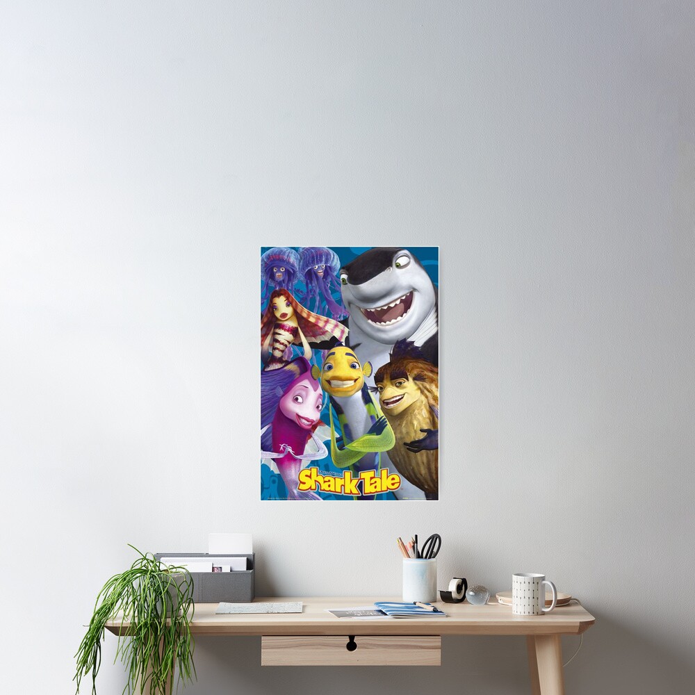 "Shark Tale poster" Poster for Sale by phillipslucy | Redbubble