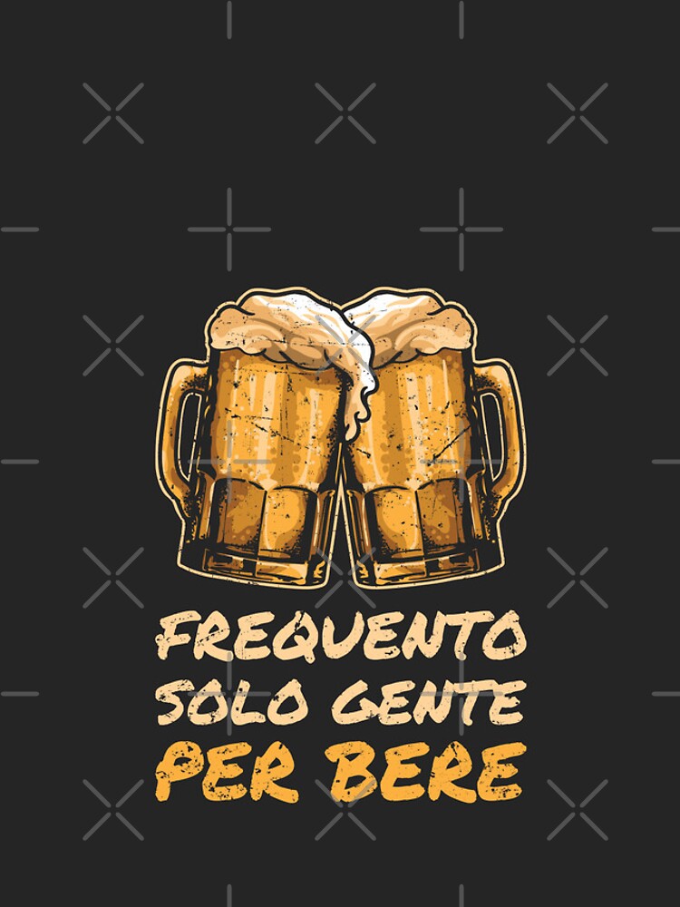 "Frequento solo gente per Bere Italian Funny Sayings Beer Puns" iPhone ...