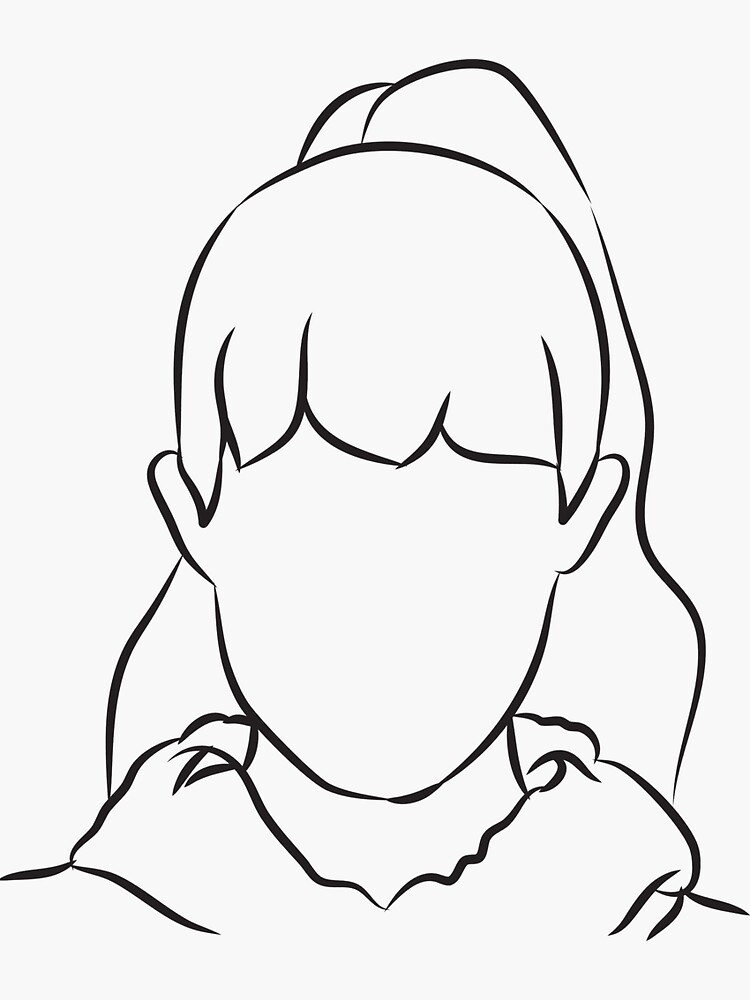 "Angèle singer minimalist" Sticker for Sale by djulefor | Redbubble