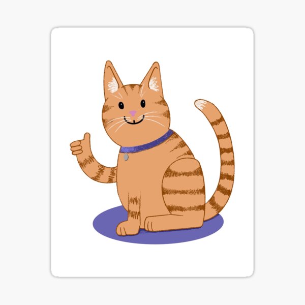 "Encouraging Fred" Sticker by sarbar | Redbubble