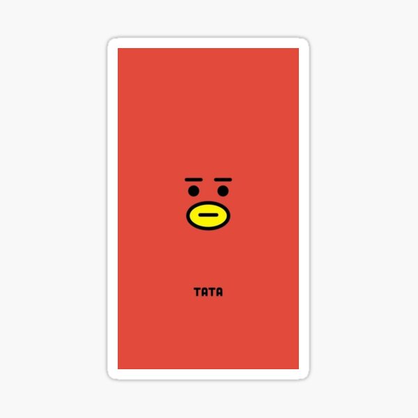 "bt21 cute tata" Sticker for Sale by Stanan | Redbubble