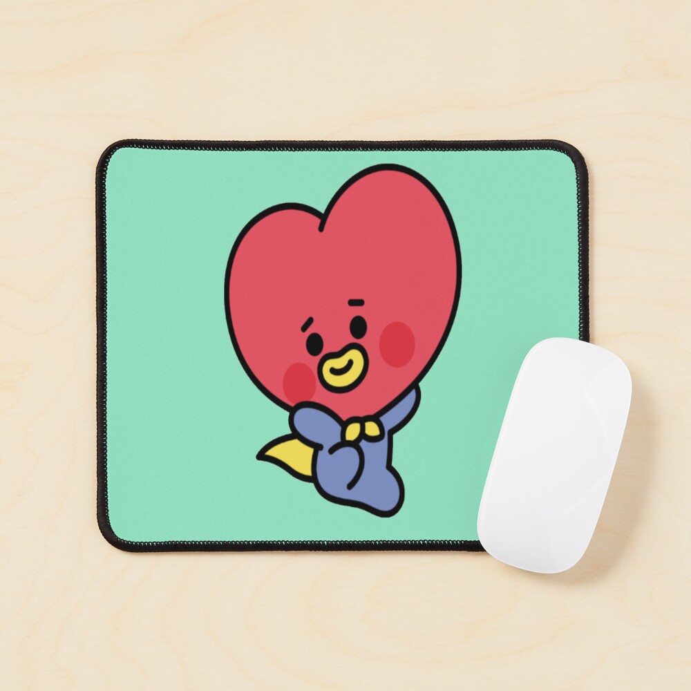 "BTS , BT21 ,CUTE, TATA , V CHARACTER, TAEHYUNG CHARACTER" Poster for ...