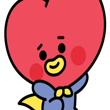 "BTS , BT21 ,CUTE, TATA , V CHARACTER, TAEHYUNG CHARACTER" Poster for ...