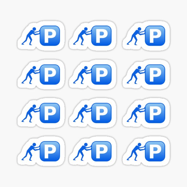 "Pushin P Sticker Pack" Sticker for Sale by SimpleUniverse | Redbubble