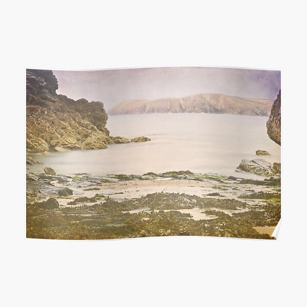 "Onjohn Cove, Harlyn bay" Poster by Lissywitch | Redbubble