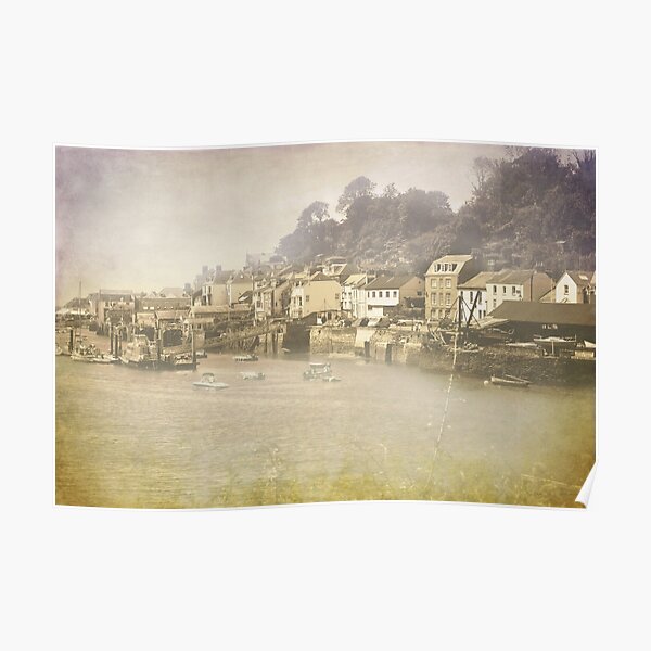 "Fowey by ferry" Poster by Lissywitch | Redbubble