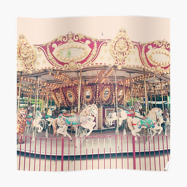 Carousel Horse Posters | Redbubble