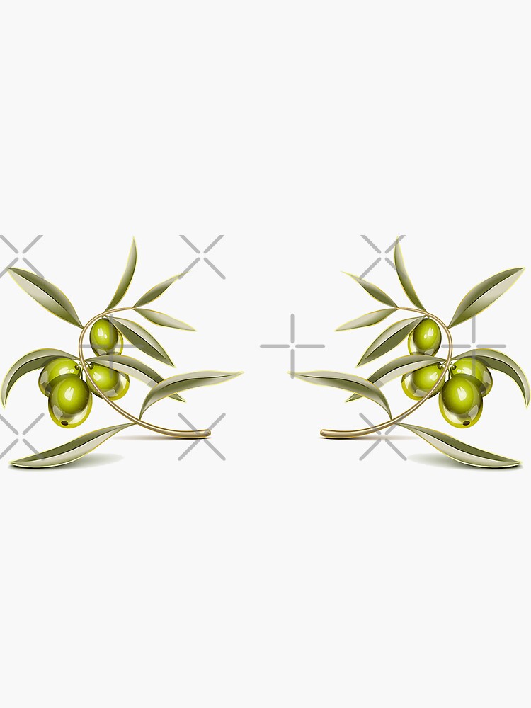 "Olive branch" Sticker for Sale by Hastenn | Redbubble