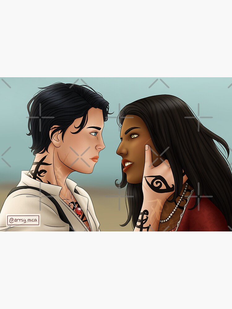 "Anna and Ariadne - TLH" Sticker by artsy-mica | Redbubble