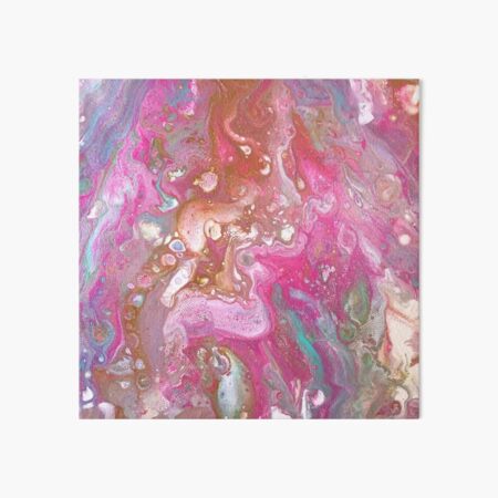"Pink Melt" Art Board Print for Sale by djsproles | Redbubble