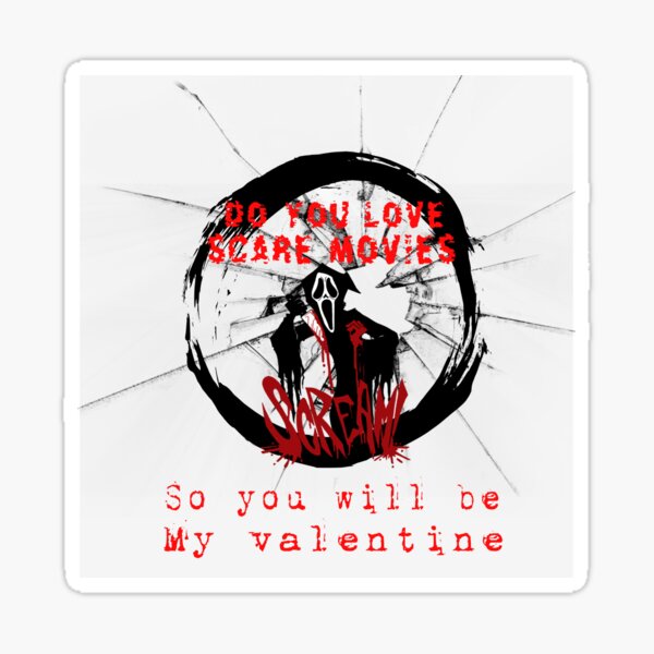 "scream " Sticker by hamadaxfiles | Redbubble