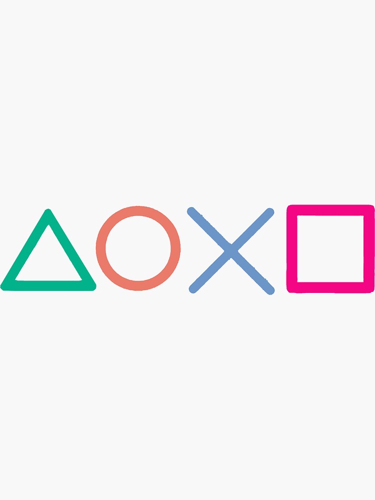 "PS controller, Sony,Geometric shapes,Squad game and PS tool for gamers ...