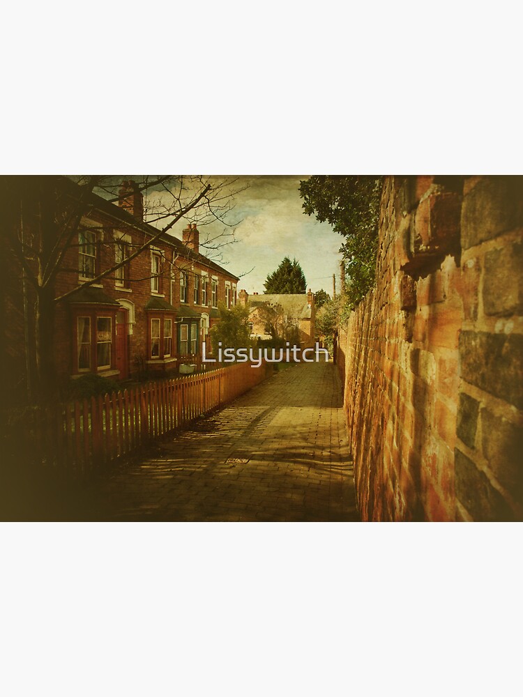 "Terrace walk, Worcester" Sticker by Lissywitch | Redbubble