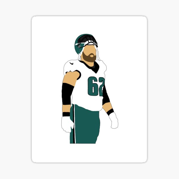 "Jason Kelce" Sticker for Sale by paigeaa04 | Redbubble