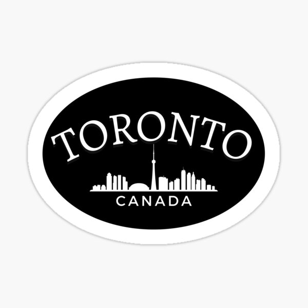 "Toronto - Ontario - Canada" Sticker for Sale by No1CanadaDesign ...