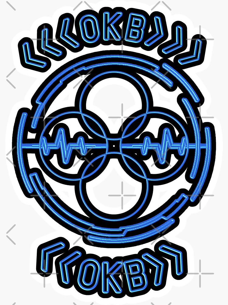 "Okb (OKB) logo neon style" Sticker for Sale by CRYPTO-STATE | Redbubble