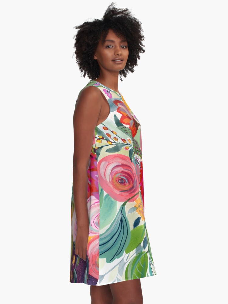 "Hope Blooms" A-Line Dress for Sale by Suzanne Allard | Redbubble