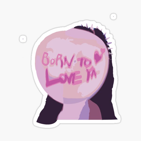 "Yuna itzy " born to love ya " " Sticker for Sale by Bilalazhar509 ...