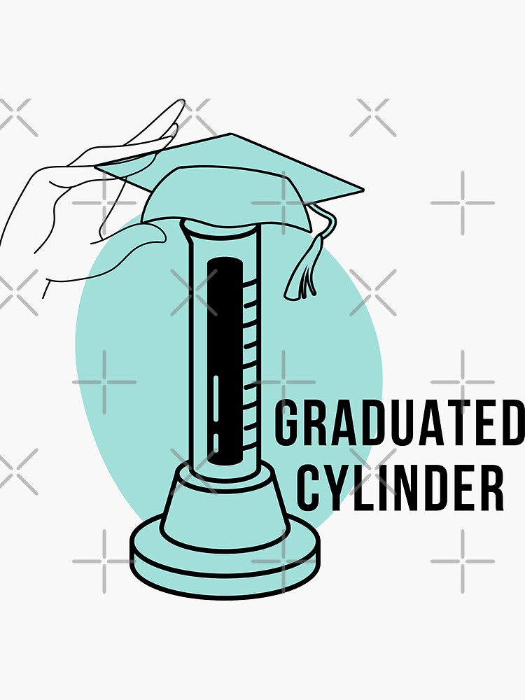 "Graduated cylinder" Sticker by Sabahat99 | Redbubble