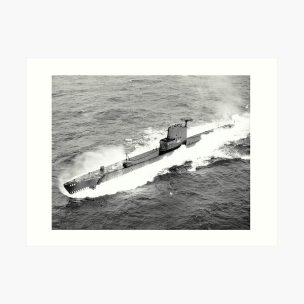 "USS RASHER (SSR-269) STORE" Art Print for Sale by militarygifts ...