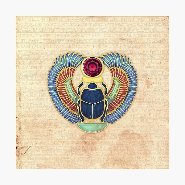 "Scarab Beetle Ancient Egyptian Immortality Good luck Symbol ...