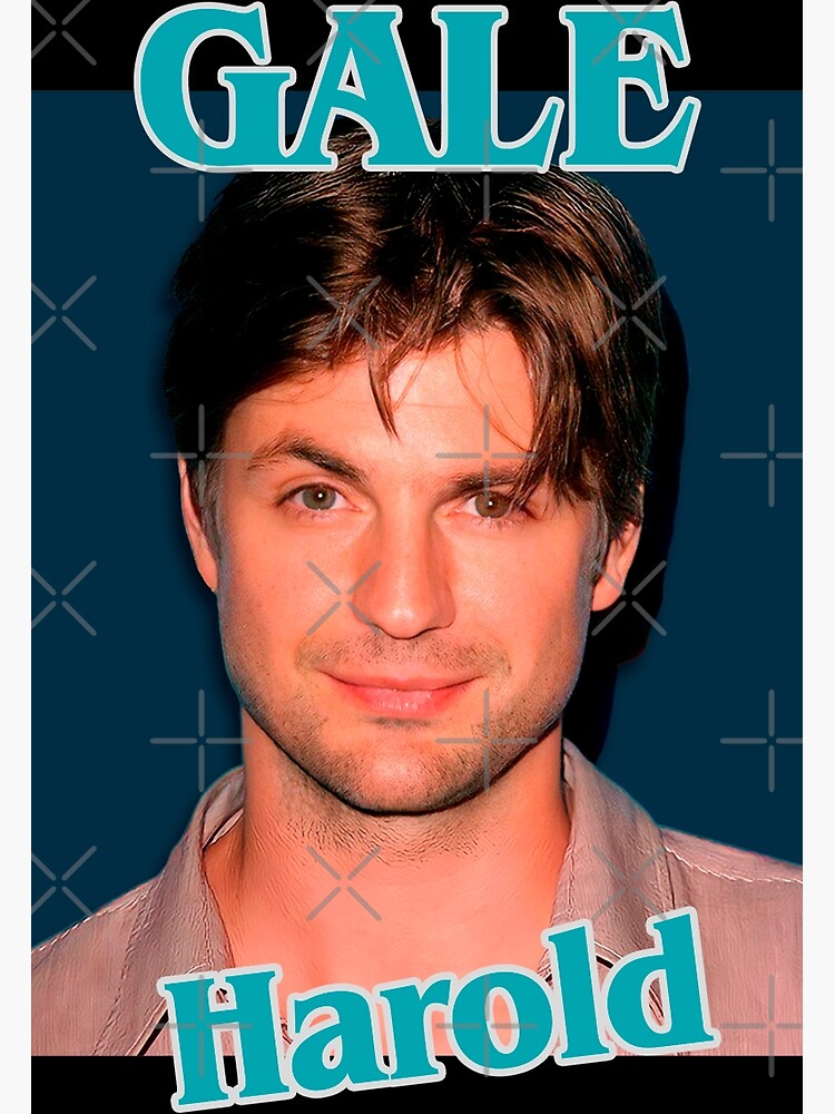 "Gale Harold Poster v2" Poster for Sale by GroupieClub | Redbubble