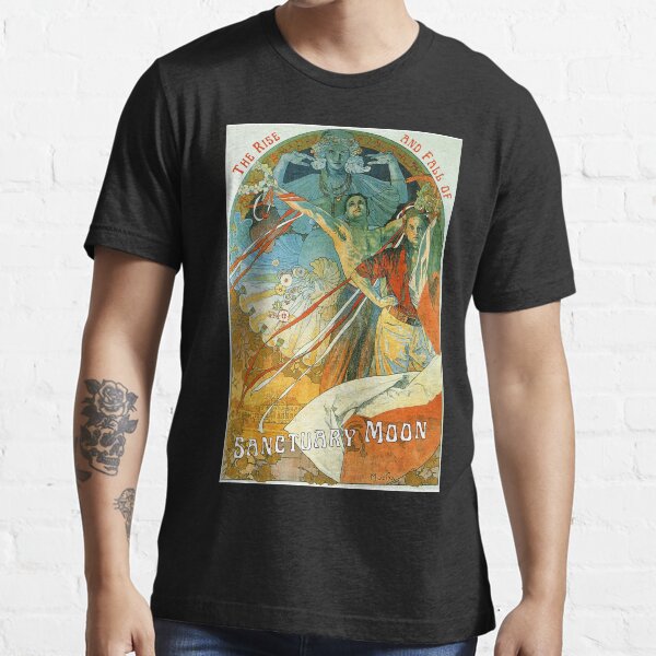 "Murderbot Diaries The Rise and Fall of Sanctuary Moon Fan Art" T-shirt ...