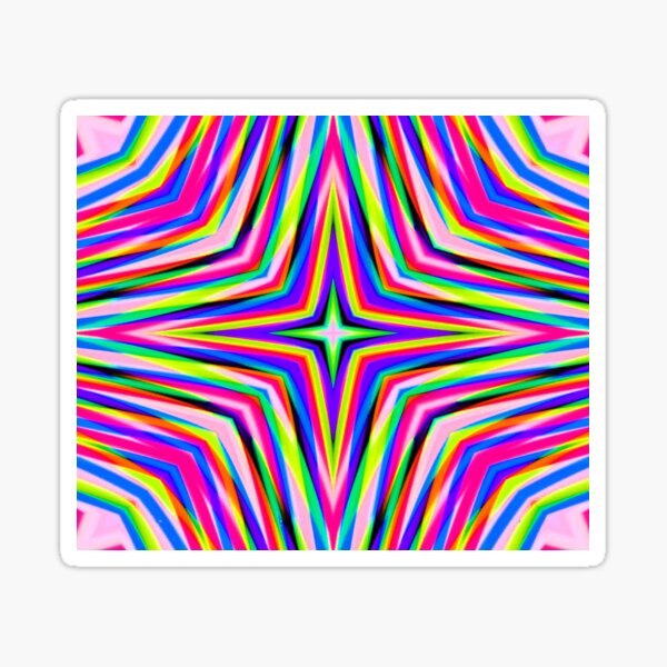 "Quaternity Star" Sticker by solarpsyche | Redbubble