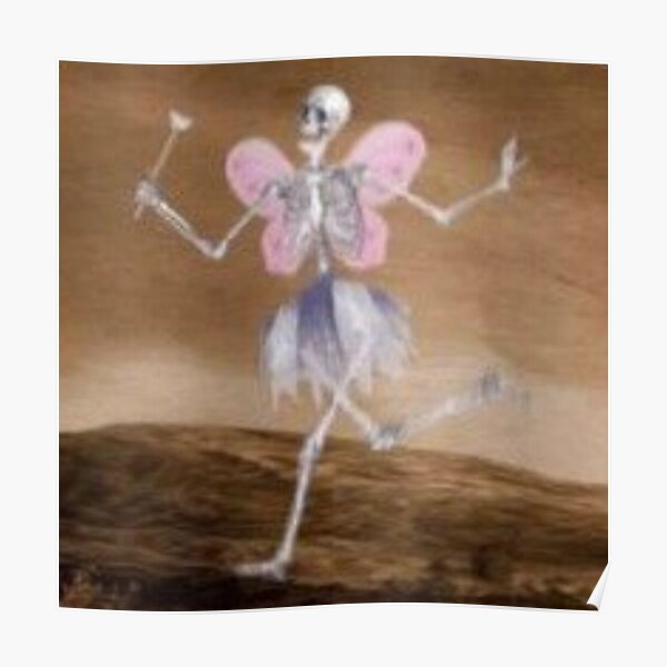 "Cute skeleton memes" Poster by los-memes | Redbubble