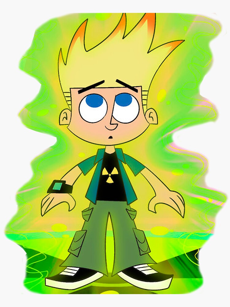 "Johnny Test - Art" Sticker for Sale by DeFacci | Redbubble