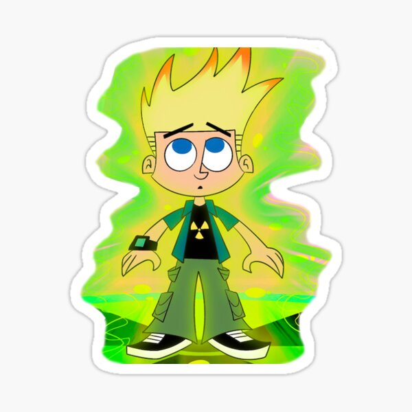 "Johnny Test - Art" Sticker for Sale by DeFacci | Redbubble