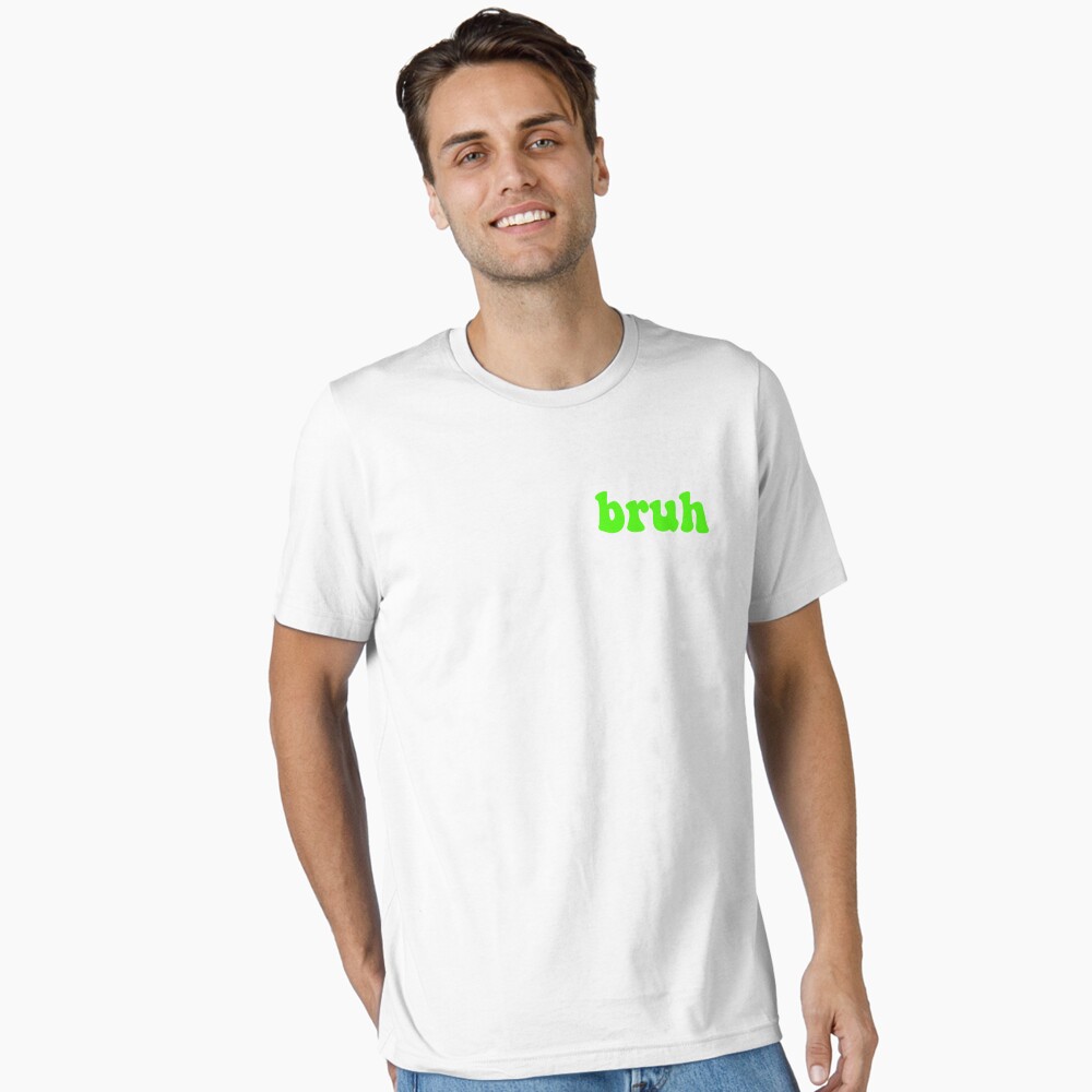 "Bruh" Sticker for Sale by ReaganMck | Redbubble