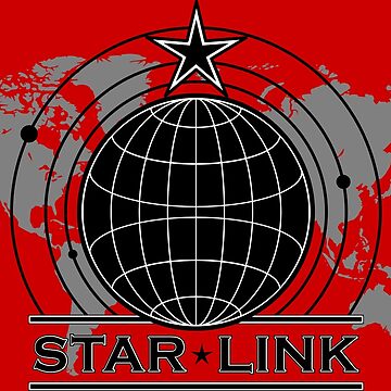 "StarLink" Sticker for Sale by slayen | Redbubble