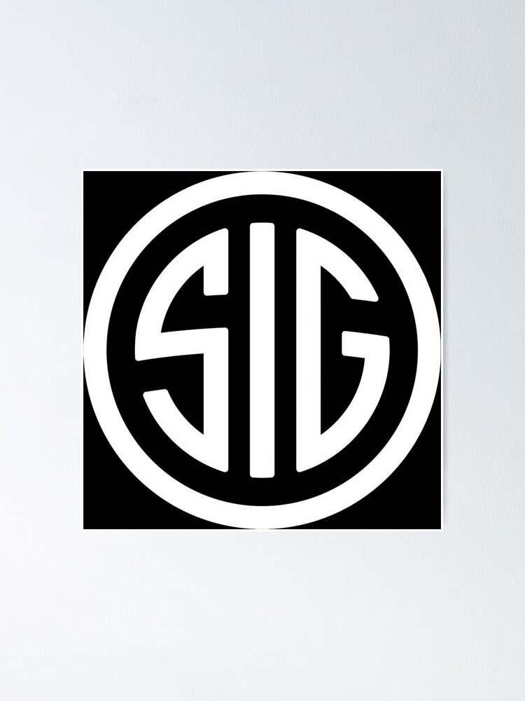 "Sig Sauer Logo" Poster by Noviaworld | Redbubble