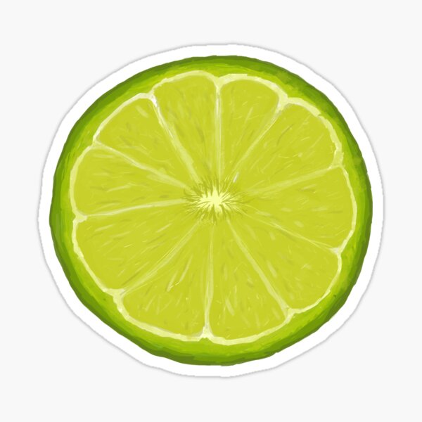 "Lime" Sticker for Sale by ajshrode | Redbubble