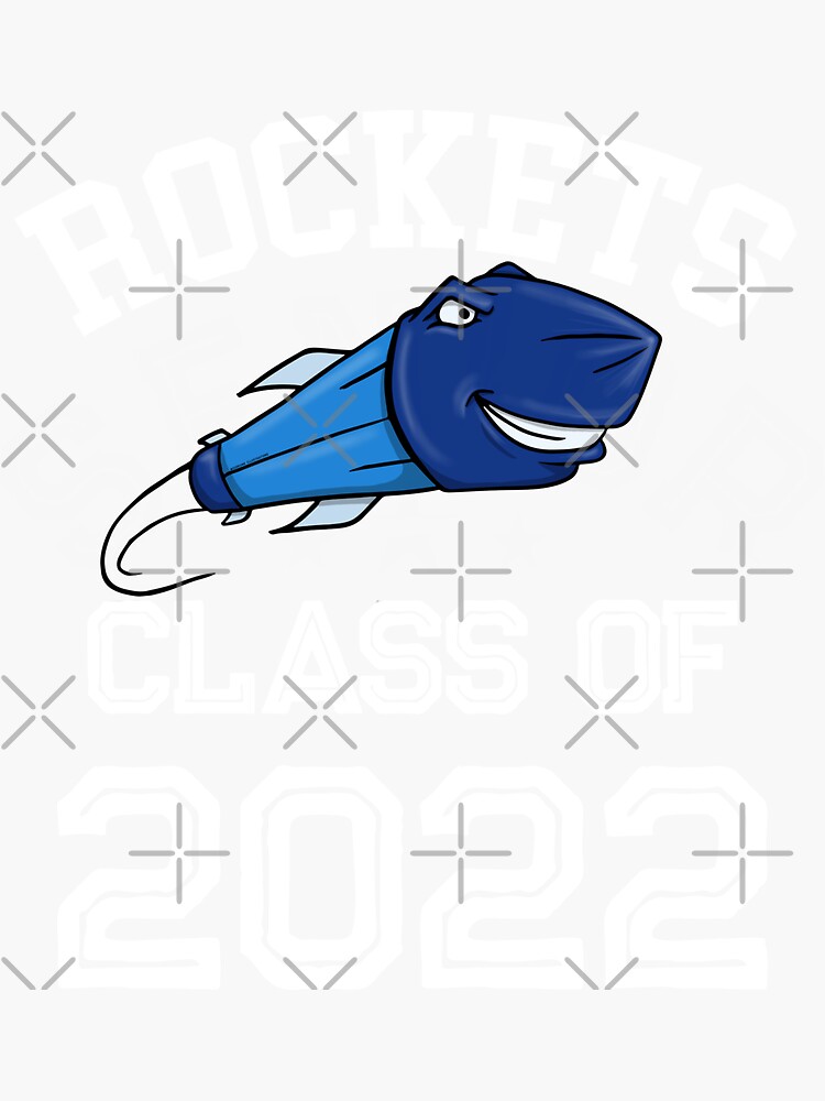"Goddard Rockets Class of 2022 (white text)" Sticker for Sale by ...