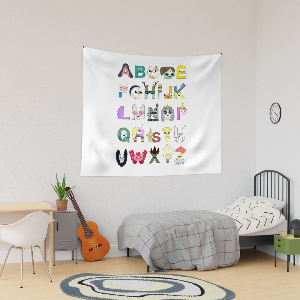 "Alphabet Time - An Adventure Time Alphabet" Poster for Sale by Mike ...