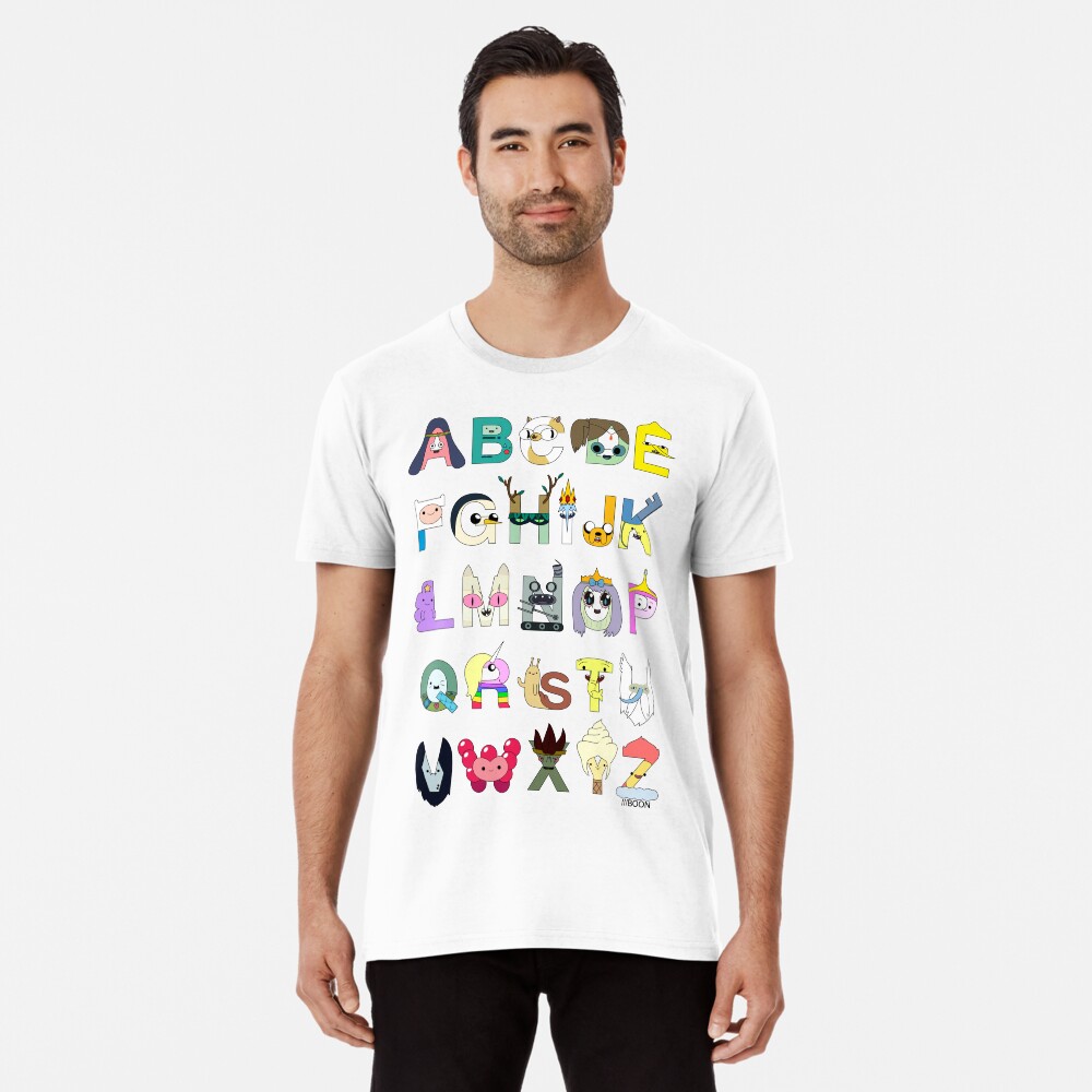 "Alphabet Time - An Adventure Time Alphabet" Poster for Sale by Mike ...