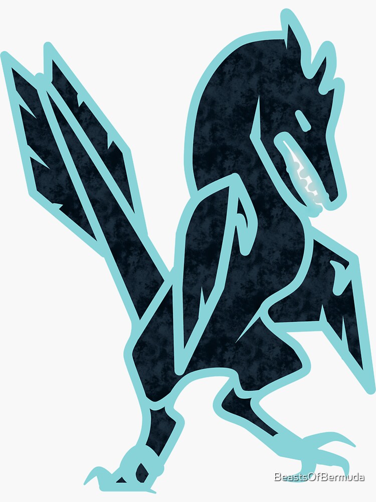 "Elder Raptor" Sticker for Sale by BeastsOfBermuda | Redbubble
